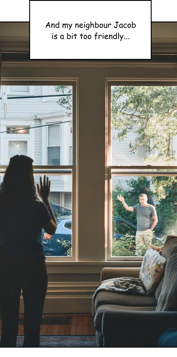 Creepy Neighbour - Ad Quiz #118 - Tenscores Blog